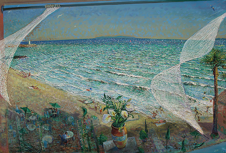 French seascape paintings | French scenery art